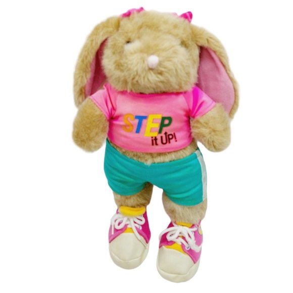 Unbranded | Toys | Step It Up Bunny Rabbit Plush Stuffed Animal Girl ...